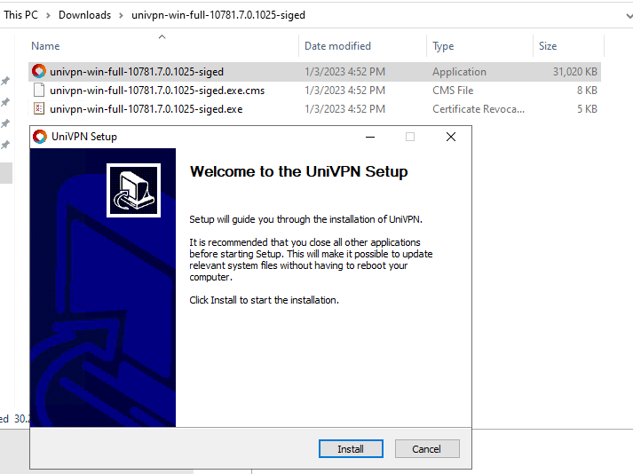 Get started with UniVPN - Bahnhof
